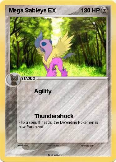Pokémon Mega Sableye Ex 3 3 Agility My Pokemon Card
