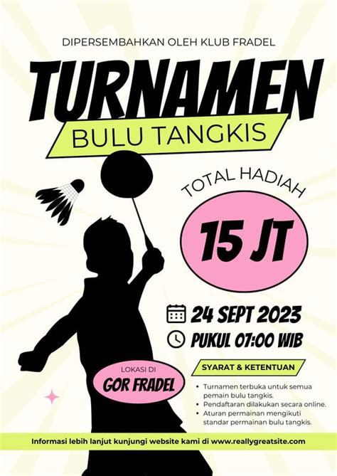 Gratis Contoh Pamflet Kreatif Dan Unik Canva