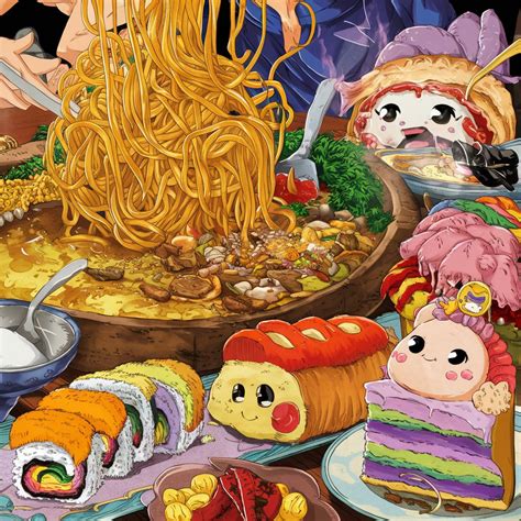 Anime Japanese Desserts