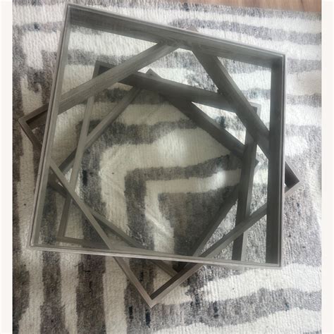 Glass Top Coffee Table Aptdeco Glass Top Coffee Table Aptdeco