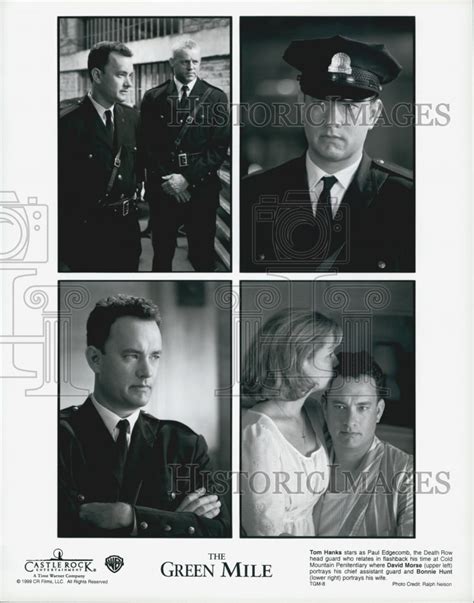 1999 Tom Hanks David Morse And Bonnie Hunt In The Green Male