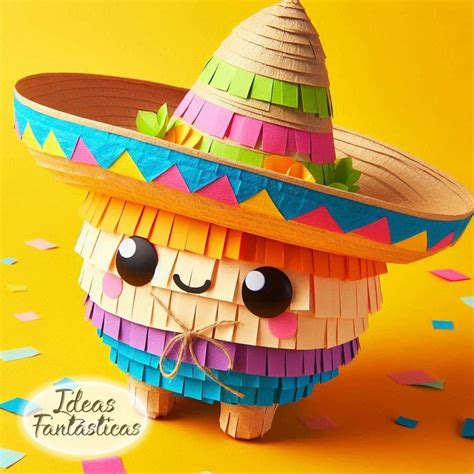 Molde Piñata Burrito Mexicano Pinata Diy Mini Piñatas Manualidades