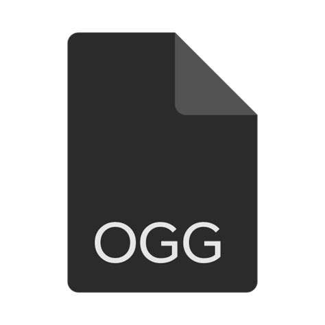 Ogg File Extension Format Icon Free Download