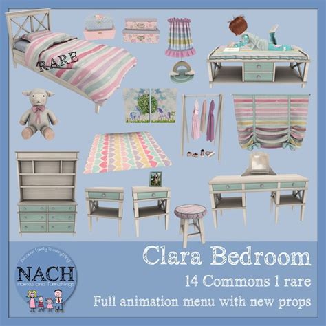 Second Life Marketplace Nach Clara Bed Rare