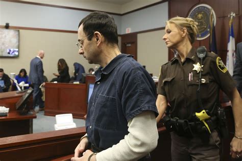 Larry Nassar Sentenced To 40 To 175 Years In Prison