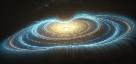 Visualization Of Propagating Colored Electromagnetic Waves Stock