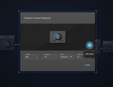 Custom Node Designer Audionodes