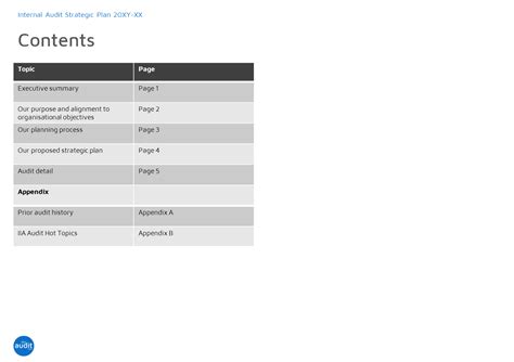 My Audit Spot Blog Annual Planning Internal Audit Strategic Plan
