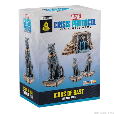Achetez Le Pack De Terrain Marvel Cp Icons Of Bast Boardgameshop Nl