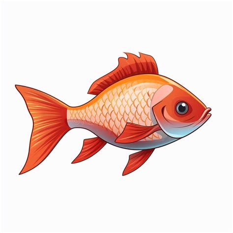 Pez Nemo Nadando Con Dibujos De La Historia Stock De Ilustración