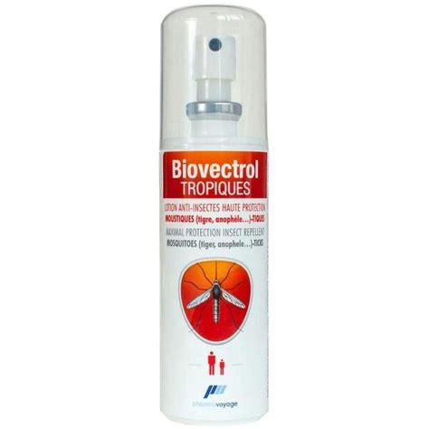 Репеллент от насекомых Pharmavoyage Biovectrol Tropiques 75 мл – купить ...