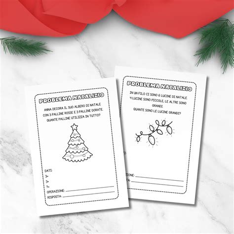 Problemi Di Matematica Classe Prima Natale