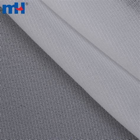 Mh Supplier Pa Coating Tricot Stretch Fusible Woven Interfacing Fabric