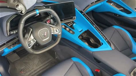 C8 Corvette Custom Carbon Fiber Interior Youtube
