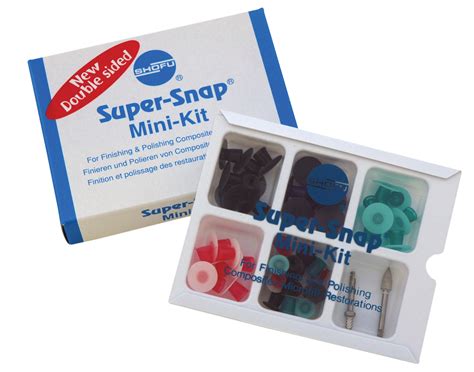 Shofu Dental Super Snap Rainbow Technique Mini Ca Kit 216726 Henry Schein Uk