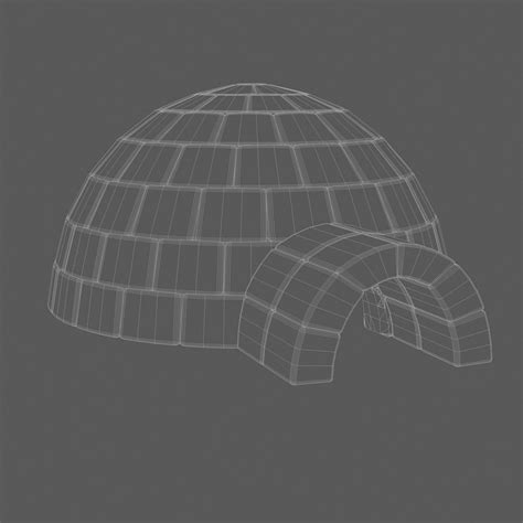 Igloo 3d Model Cgtrader