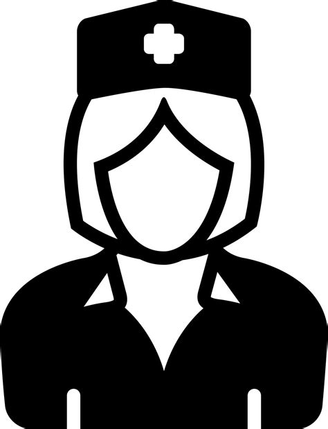 Solid Icon For Nurse 23817815 Vector Art At Vecteezy