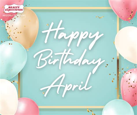 Wishing April Rogers A Happy Birthday April Birthday Celebration