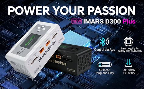 Imars D300 Plus Gens Ace Lipo Battery Charger G Tech Series Dual Lipo Balance