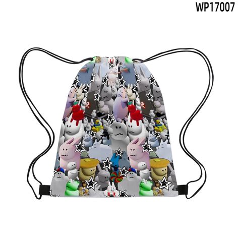 Roblox Forsaken Gubby Bag Portable Drawstring Bag