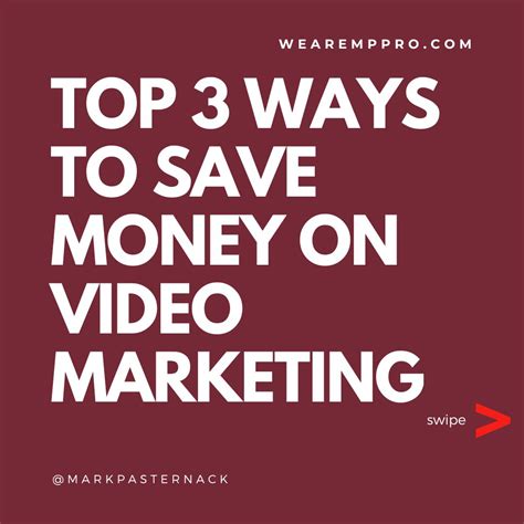 Mark Pasternack On Linkedin Looking To Save Money On Your Video Marketing Efforts Here Are My Top