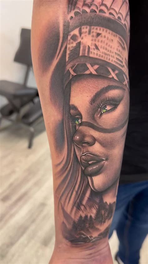 Native Indian Art Tattoo