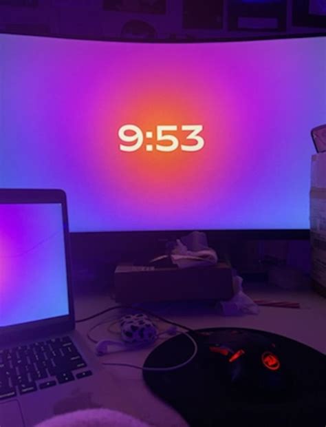 Aesthetic Aura Clock ⏱⏰ Aura Screen Savers Looking Up