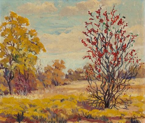 Francis Schultz American 1906 1985 Summertime Lot 76003