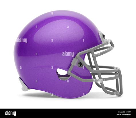 Matte Purple Football Helmet