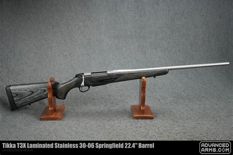 Tikka T3x Laminated Stainless 30 06 Springfield 224 Barrel