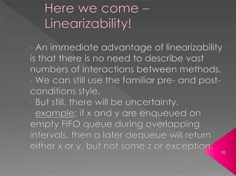 Ppt Linearizability Powerpoint Presentation Free Download Id9294828