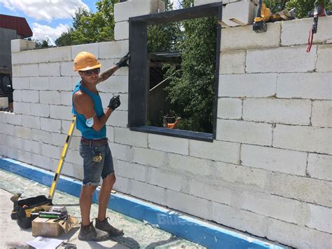 Just Biofiber Hempcrete Blocks For Zero Carbon Trent Forensics Facility