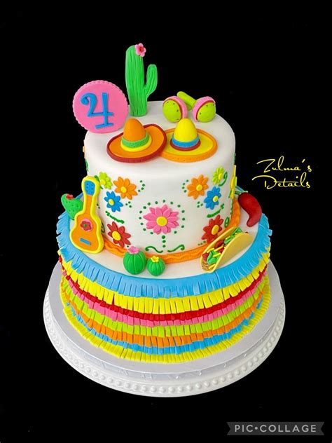 Fiesta Mexicana Cake Fiesta Cake Special Birthday Cakes Birthday