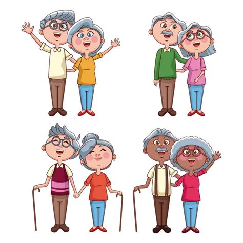 7 000 000 Vectores De Grupo De Adultos Mayores Imágenes Vectoriales