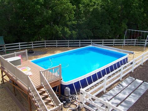 Deck Ideas For Intex Above Ground Pools At Darcy Poninski Blog