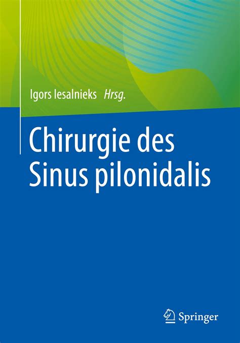 Chirurgie Des Sinus Pilonidalis Buch Jpc De