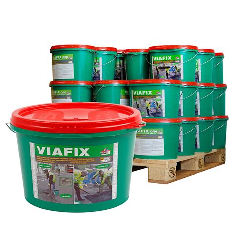 Viafix Cold Pothole Repair 10mm Aggregate Start Safety Uk