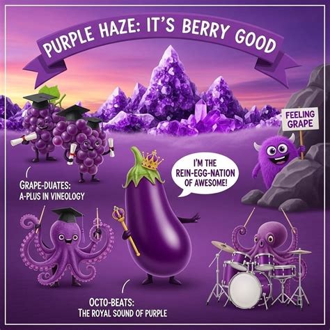 330 Hilarious Purple Puns That Will Make You Laugh 💜 Punsplace
