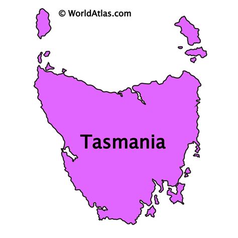 Tasmania Maps And Facts World Atlas