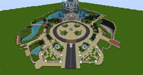 Disney World 11 Scale Minecraft Map