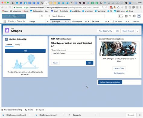 Triggering A Refresh Of The Next Best Action Component Unofficialsf