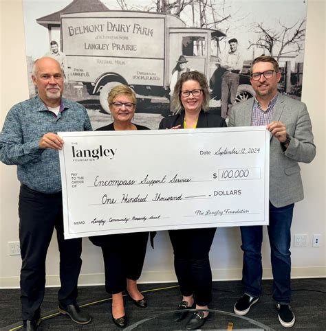 Encompass Support Services Langley Community Prosperity Grant
