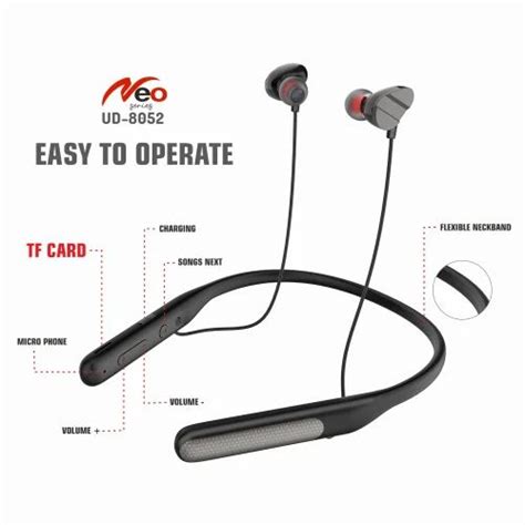 Wirless Neckband Bluetooth Neckband Wireless Earphone Bluetooth Headset At Rs Piece