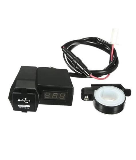 Usb Oplader Og Voltmeter Til Styr Usb A P To Stik Dkvolt Dk