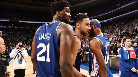 Joel Embiid And Ben Simmons Lift Philadelphia 76ers To Victory Over San