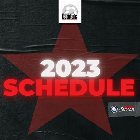 Brsc Capitals 2023 Schedule Release Baton Rouge Sc