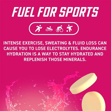 Endurance Hydration Electrolyte Tablets Applied Nutrition Plc