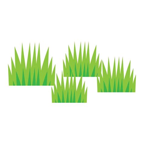 Premium Vector Grass Icon Vector