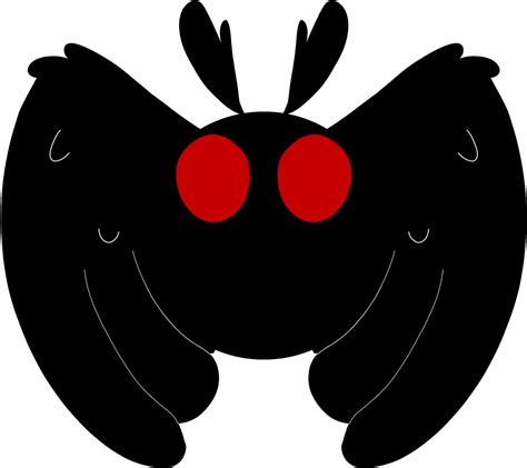 Mothman Emojis For Your Mothmoji Needs Illustration Clipart Full