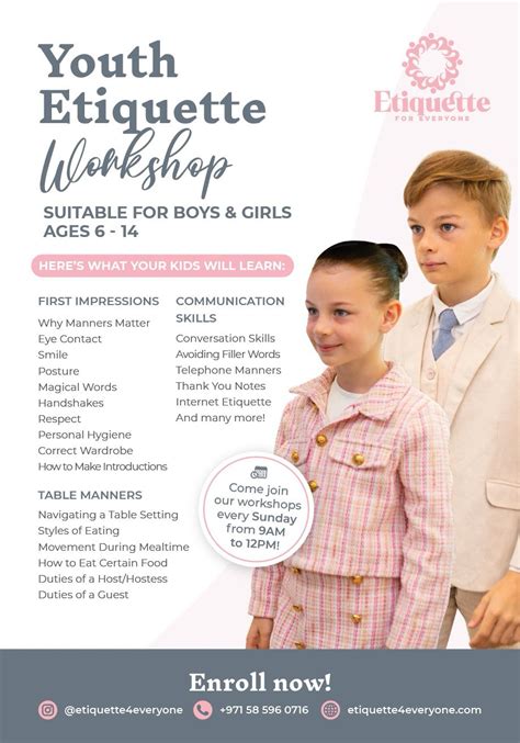 Etiquette Classes Etiquette Courses Etiquette For Everyone